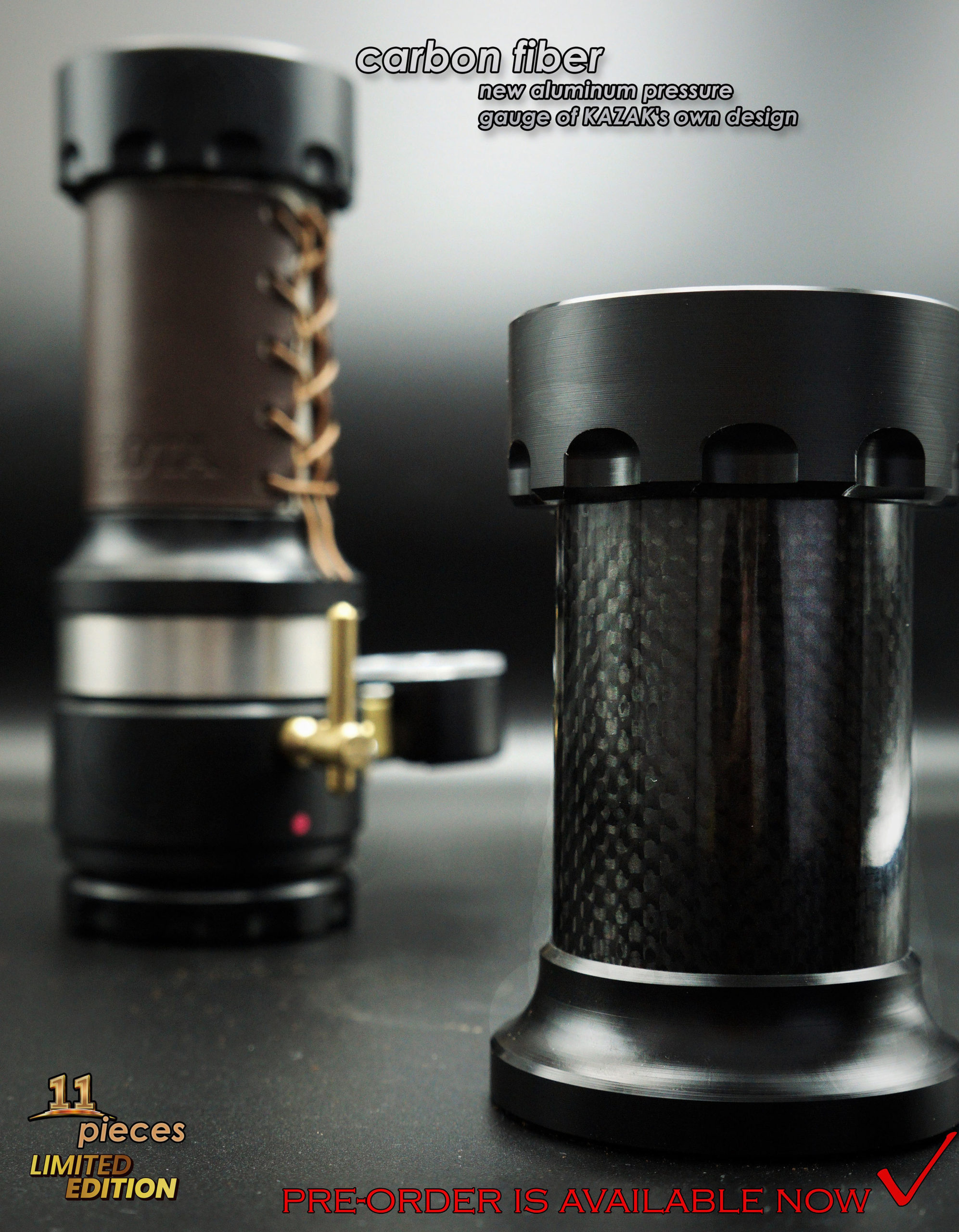 coffee machine ” KAZAK ROTA 2 “(black carbon) LIMITED EDITION – PRE ...